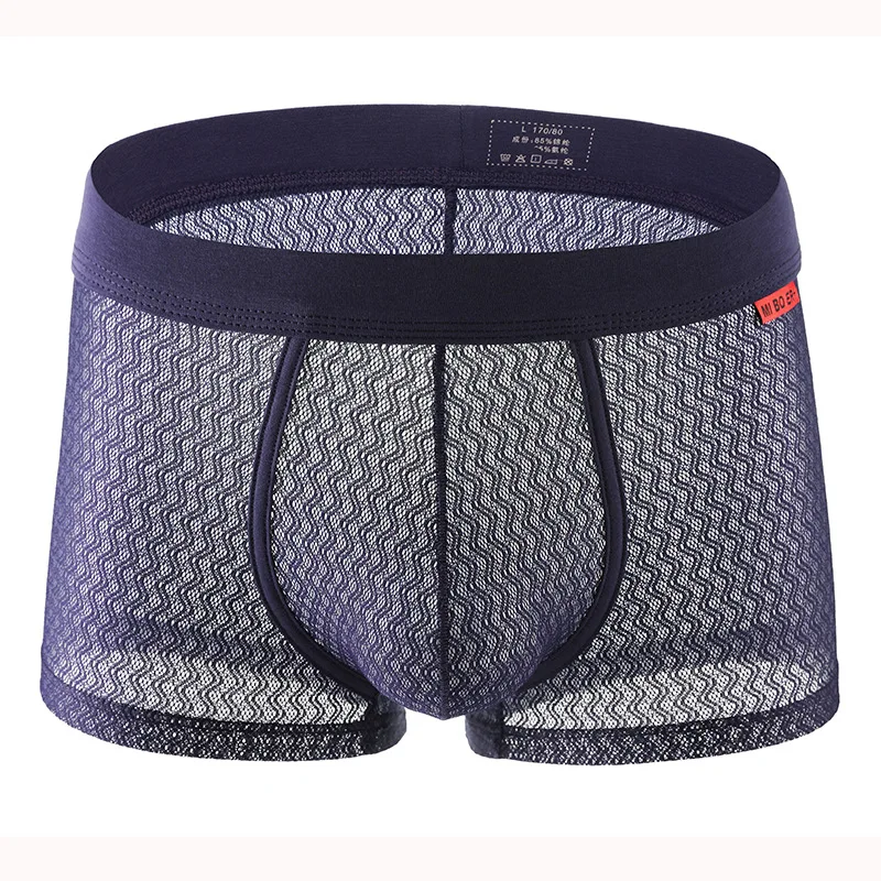 Ultra-thin Mesh Elastic Boxer Brief | Free Shipping!